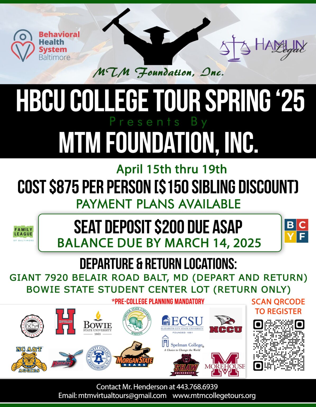 MTM College Tours